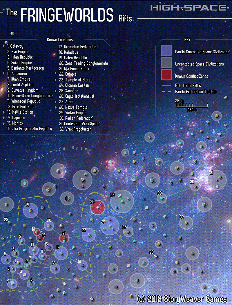 High-Space: The Fringeworlds Rifts | StoryWeaver Games